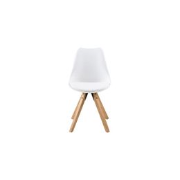 ebuy24 Esszimmerstuhl Dry Weiß 2er Set | Gr.: onesize