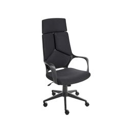 Beliani Bürostuhl DELIGHT in Schwarz - (W) 64 x (H) 116 x (L) 64 cm | Gr.: onesize