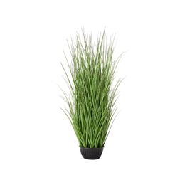 Beliani Kunstpflanze GRASS in Grün/Schwarz - (W) 60 x (H) 120 x (L) 60 cm | Gr.: onesize
