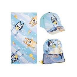 Bluey Handtuch-Set für Kinder Mehrteiliges Set im Aufbewahrungsbeutel | Gr.: onesize