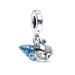 Pandora Charm-Anhänger Leuchtender Einsiedlerkrebs Mehrfarbig | Gr.: onesize
