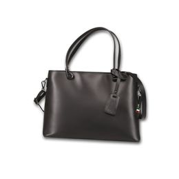 Leder Schultertasche Florence Tasche schwarz ca. 37cm | Gr.: onesize