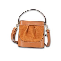 Leder Umhängetasche Florence Tasche hellbraun ca. 18cm | Gr.: onesize