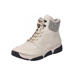 Rieker Schnürstiefel in Beige | Gr.: 39