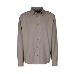 HONESTY RULES Shirt " Oxford Flannel " in mud | Gr.: XS