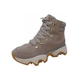 Sorel Schn&uuml;rstiefel Kinetic Impact Conquest in Beige | Gr.: 38