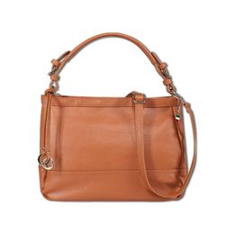 Florence Schultertasche Leder hellbraun ca. 38cm | Gr.: onesize
