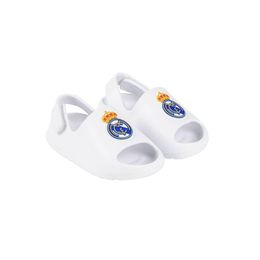 Real Madrid Fußball Badeschlappen Kinder Latschen Jungen Mädchen 26 | Gr.: onesize