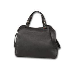 Leder Handtasche Florence Tasche schwarz ca. 31cm | Gr.: onesize
