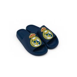 Real Madrid Fußball Badeschlappen Kinder Latschen Jungen Mädchen 30/31 | Gr.: onesize