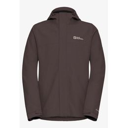 Jack Wolfskin Kombijacke in braun | Gr.: XL