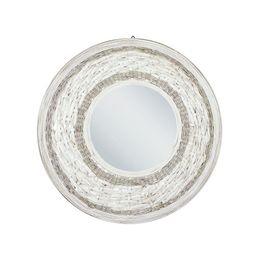 Beliani Dekospiegel SOLEDAD in /Weiß - (W) 61 x (H) 61 x (L) 8 cm | Gr.: onesize