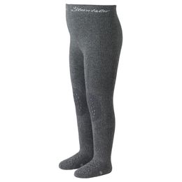 Sterntaler Krabbelstrumpfhose uni in anthrazit mel. | Gr.: 86