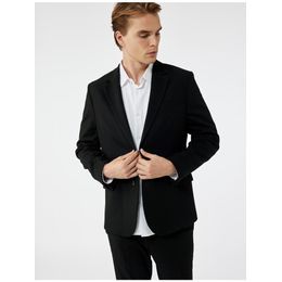 KOTON BLAZER in Schwarz | Gr.: 52