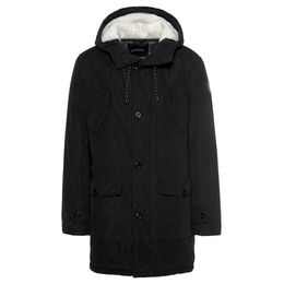 Bruno Banani Parka in schwarz | Gr.: M