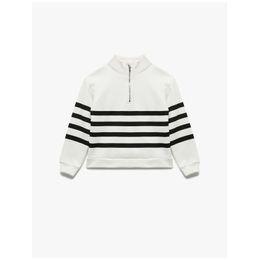 KOTON SWEATSHIRTS in Schwarz Gestreift | Gr.: 9-10 Jahre