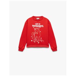 KOTON SWEATSHIRTS in Rot | Gr.: 6-8 Jahre