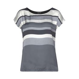 Laura Scott Shirtbluse in schwarz-grau-gestreift | Gr.: 38
