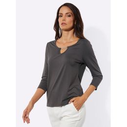 CR&Eacute;ATION L creation L 3/4-Arm-Shirt in graphit | Gr.: 40