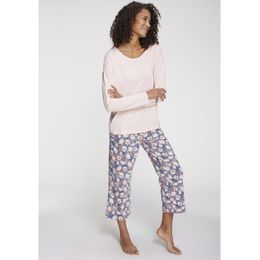 Vivance Dreams Culotte in blau-rosa-geblümt | Gr.: 36-38