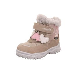 Superfit Winterstiefel HUSKY+ in Beige/Rosa | Gr.: 22