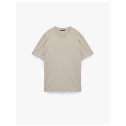 KOTON TSHIRT SS BSC in Beige | Gr.: S