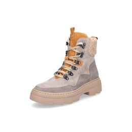 Waldläufer WALDLÄUFER Schnürboot Saiga in Beige Orange | Gr.: 37