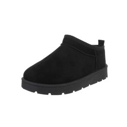 Ital-Design Stiefelette in Schwarz | Gr.: 38