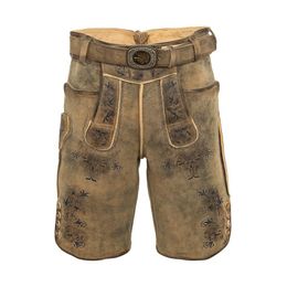 Maddox Lederhose BUCHNER in dunkelbraun | Gr.: 52
