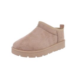 Ital-Design Stiefelette in Hellbraun | Gr.: 39