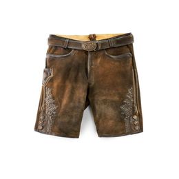 Maddox Lederhose FAELO in dunkelbraun | Gr.: 48