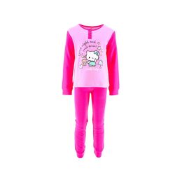Schlafanzug Hello Kitty in Dunkelpink | Gr.: 98