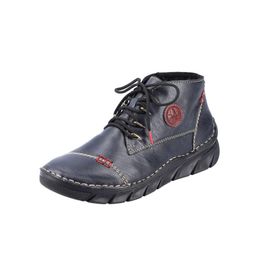 Rieker Schnürstiefel in Blau | Gr.: 40