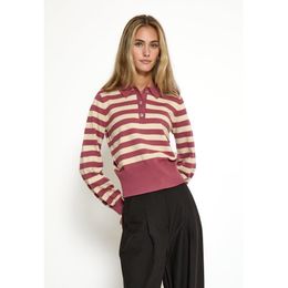 Minus Pullover in Roan Rouge Stripe | Gr.: XXL