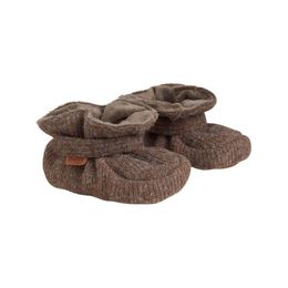 EN FANT Kinder Slipper "Baby Slippers" in Braun | Gr.: 23/24