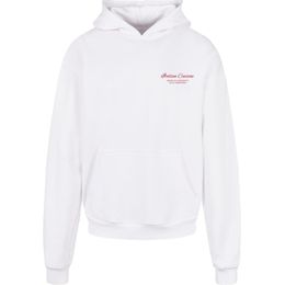 Merchcode Hoodie "Al Dente Per Favore Oversized Hoody" in Weiß | Gr.: M