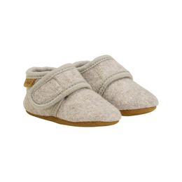 EN FANT Kinder Hausschuh "Baby Wool Slippers" in Beige | Gr.: 19/20
