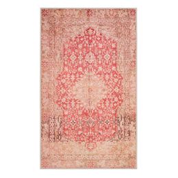 Wecon Home Badteppich Polaroid in rot | Gr.: 60 x 100 cm