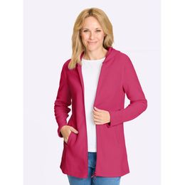 Sieh an! Fleecejacke in fuchsia | Gr.: 54