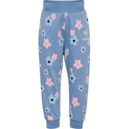 Hummel Kinder Sweat Pants "Rinna Adjust Waist Pants" in Blau | Gr.: 62
