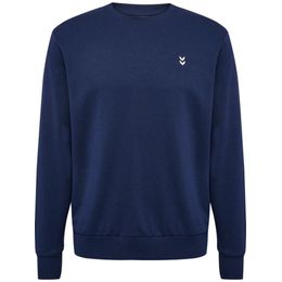 Hummel Pullover "Pulse Sweat Crewneck" in Blau | Gr.: M