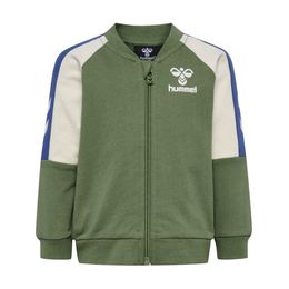 Hummel Kinder Trainingsjacke "Skylan Zip Jacket" in Grün | Gr.: 62