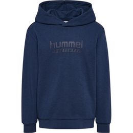 Hummel Kinder Sweatshirt "Base Hoodie" in Blau | Gr.: 46-52
