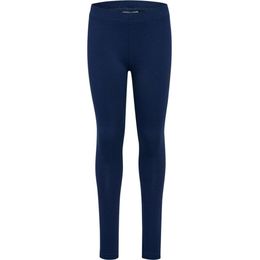 Hummel Kinder Leggings "Base Tights" in Blau | Gr.: 128
