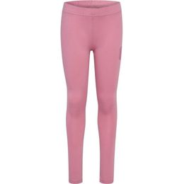 Hummel Kinder Leggings "Base Tights" in Rosa | Gr.: 116