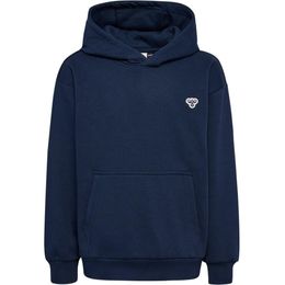 Hummel Kinder Hoodie "Loose Hoodie Bee" in Blau | Gr.: 0-3 MONATE