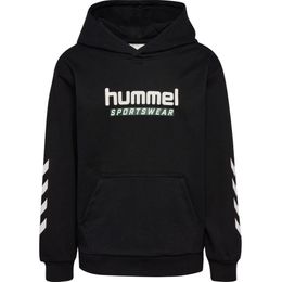 Hummel Kinder Hoodie "Logo Hoodie" in Schwarz | Gr.: 110/116
