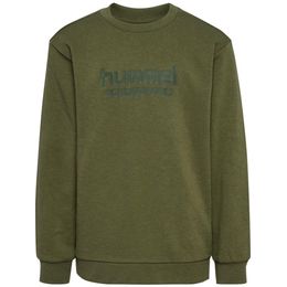 Hummel Kinder Sweatshirt "Base Sweatshirt" in Grün | Gr.: 0-3 MONATE