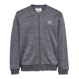 Hummel Shirt "Wool Zip Jacket Bee" in Grau | Gr.: 122