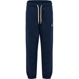 Hummel Kinder Sweat Pants "Loose Sweatpants Bee" in Blau | Gr.: 128